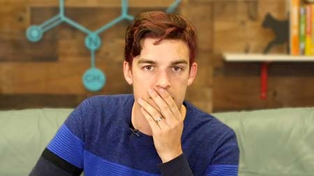 American internet personality, actor Matthew Robert Patrick aka MatPat ...