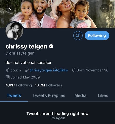 Chrissy Teigen Deletes Twitter To Avoid Negativity - More Details Here
