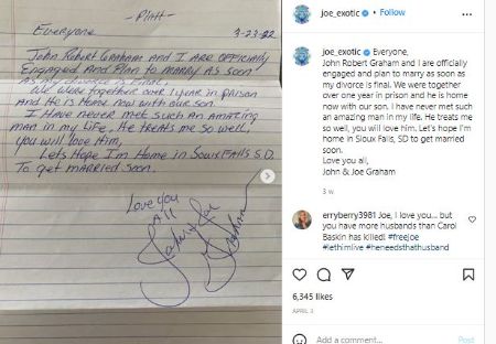 Joe Exotic from Tiger King is engaged to a Prison Inmate - Planning a ...