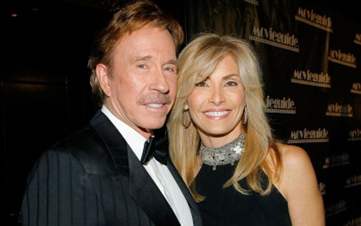 Chuck Norris is living a married life with wife Gena O'Kelley, Happy ...
