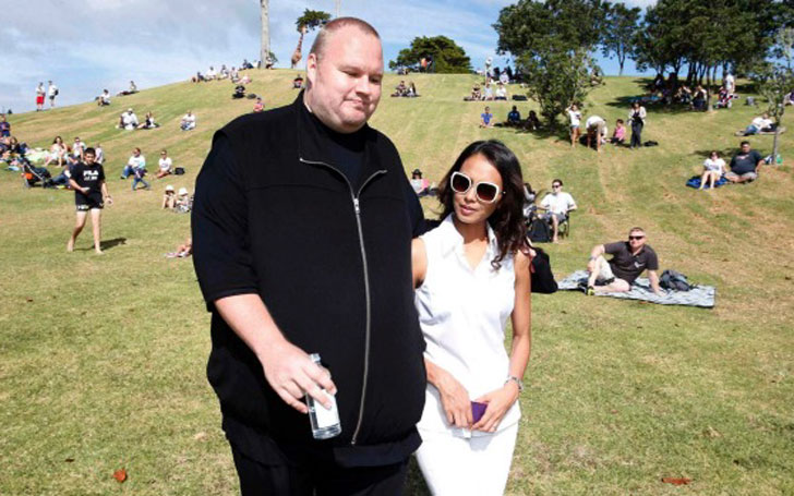 Kim dotcom separated with his wife Mona and in a relationship with ...