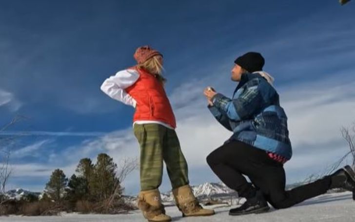 Tyler Nicholson and Jamie Anderson are now engaged. Nicholson popped ...